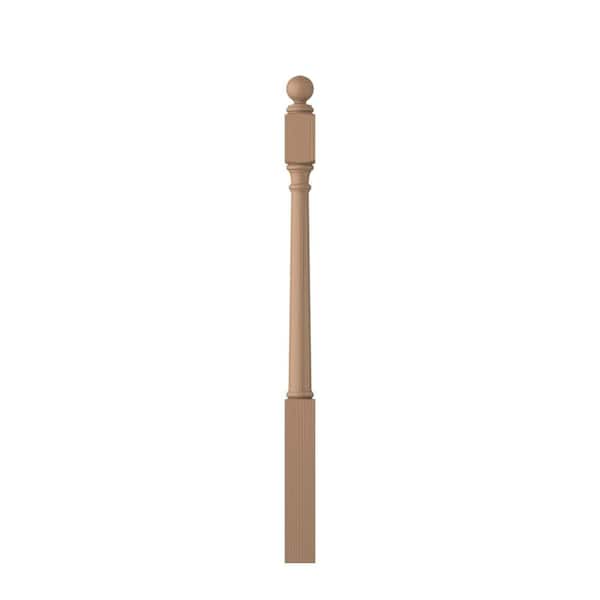 L. J. SMITH STAIR SYSTEMS 3 in. D x 3 in. W x 48 in. L Unfinished ...