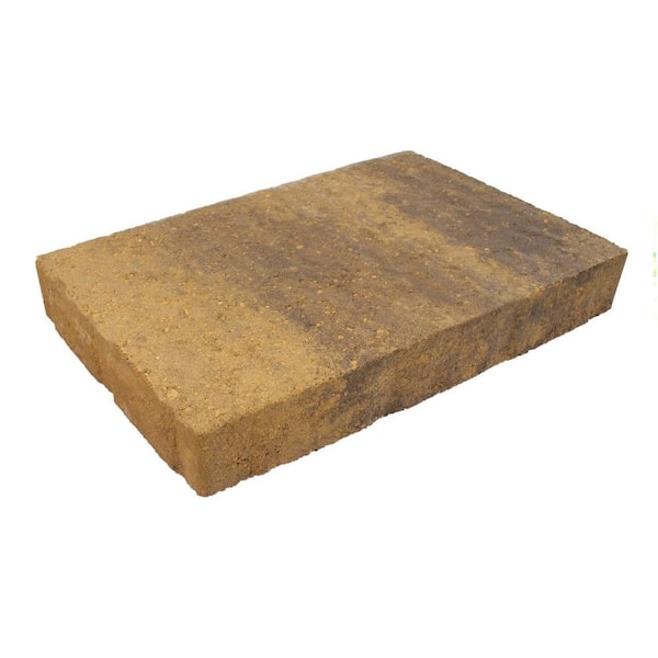 Oldcastle Mega Domino 12 in. x 18 in. Sandy Shore Concrete Paver ...