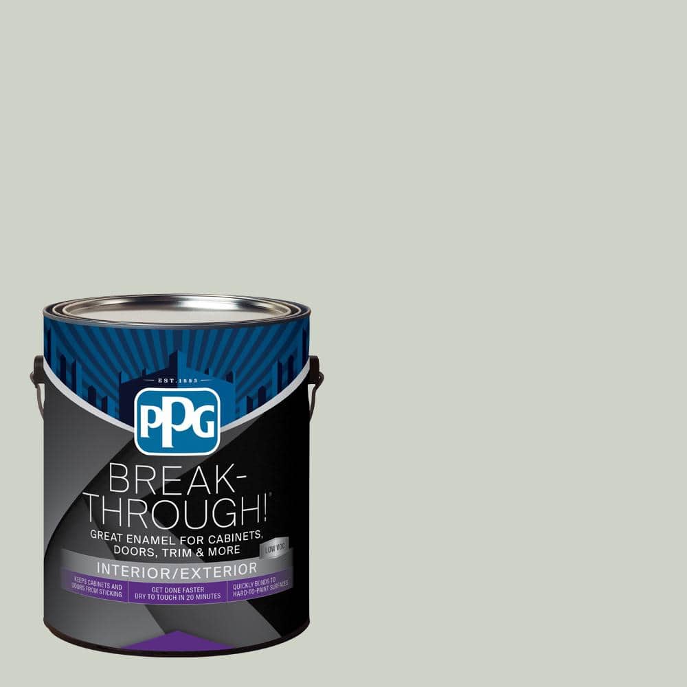 Break-Through! 1 gal. PPG1128-2 Frivolous Folly Satin Door, Trim ...