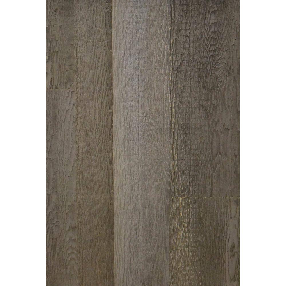 Wall Design 3/8 in. x 22 in. x 96 in. Rustic Faux Barn Wood Hampton ...