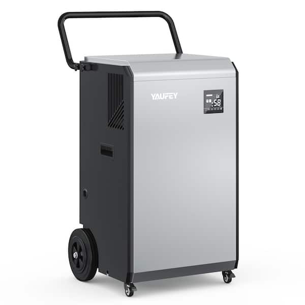 Moiswell 235 pt. 8,000 sq. ft.Bucketless Commercial Dehumidifier with ...