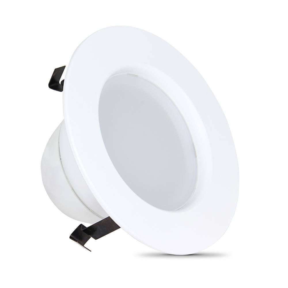Feit Electric 4 in. 50W Equivalent Selectable CCT Integrated LED ...
