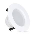 Halo 4 in. 2700K-5000K Selectable CCT Surface Integrated LED Downlight ...