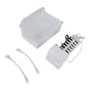 5.25 in. Plastic Icemaker Installation Kit W11517113 - The Home Depot
