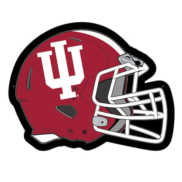 Evergreen University of Indiana Helmet 19 in. x 15 in. Plug-in LED ...