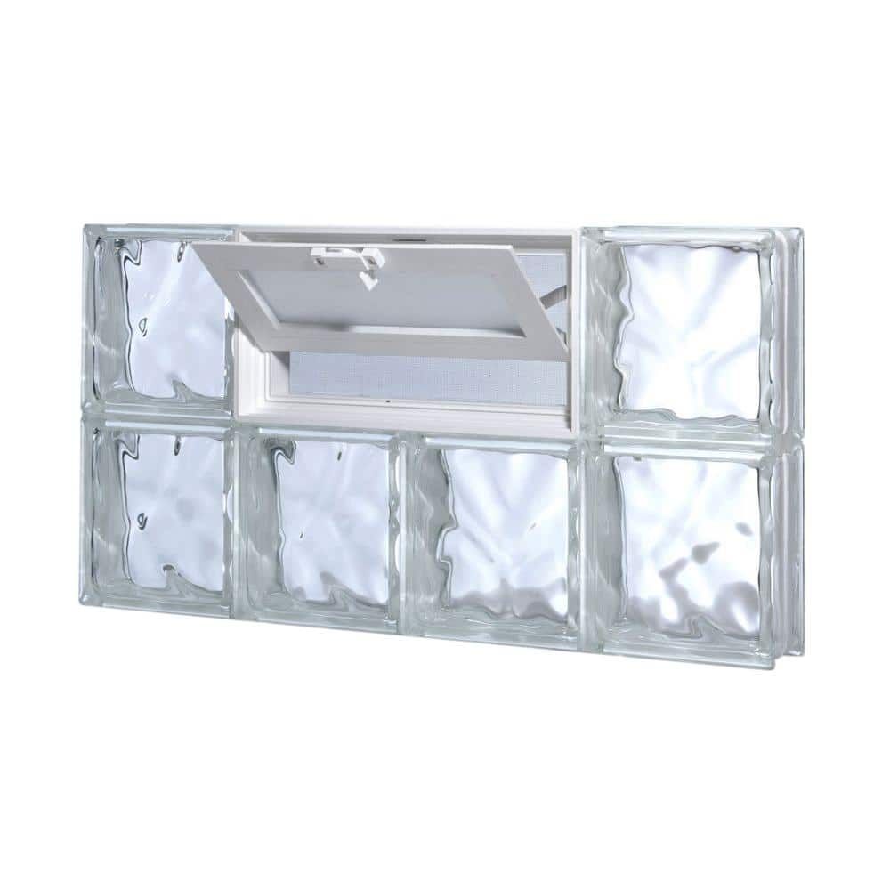 Pittsburgh Corning 31 in. x 15.5 in. x 3 in. Vented Decora Pattern ...