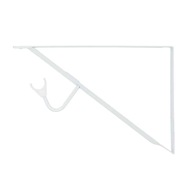Closet Rod Bracket - Shelf Brackets - The Home Depot