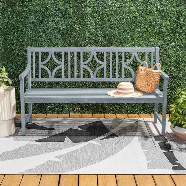 Garden corner bench 59 solid acacia wood store