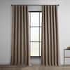 Exclusive Fabrics & Furnishings Dutch Cocoa Solid Rod Pocket Room ...