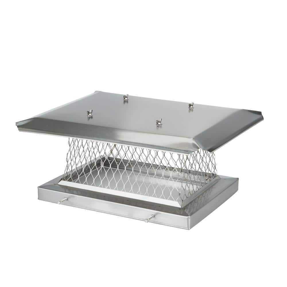 HY-C 13 in. x 18 in. Stackable Multi-Pack Single Flue Chimney Cap in ...