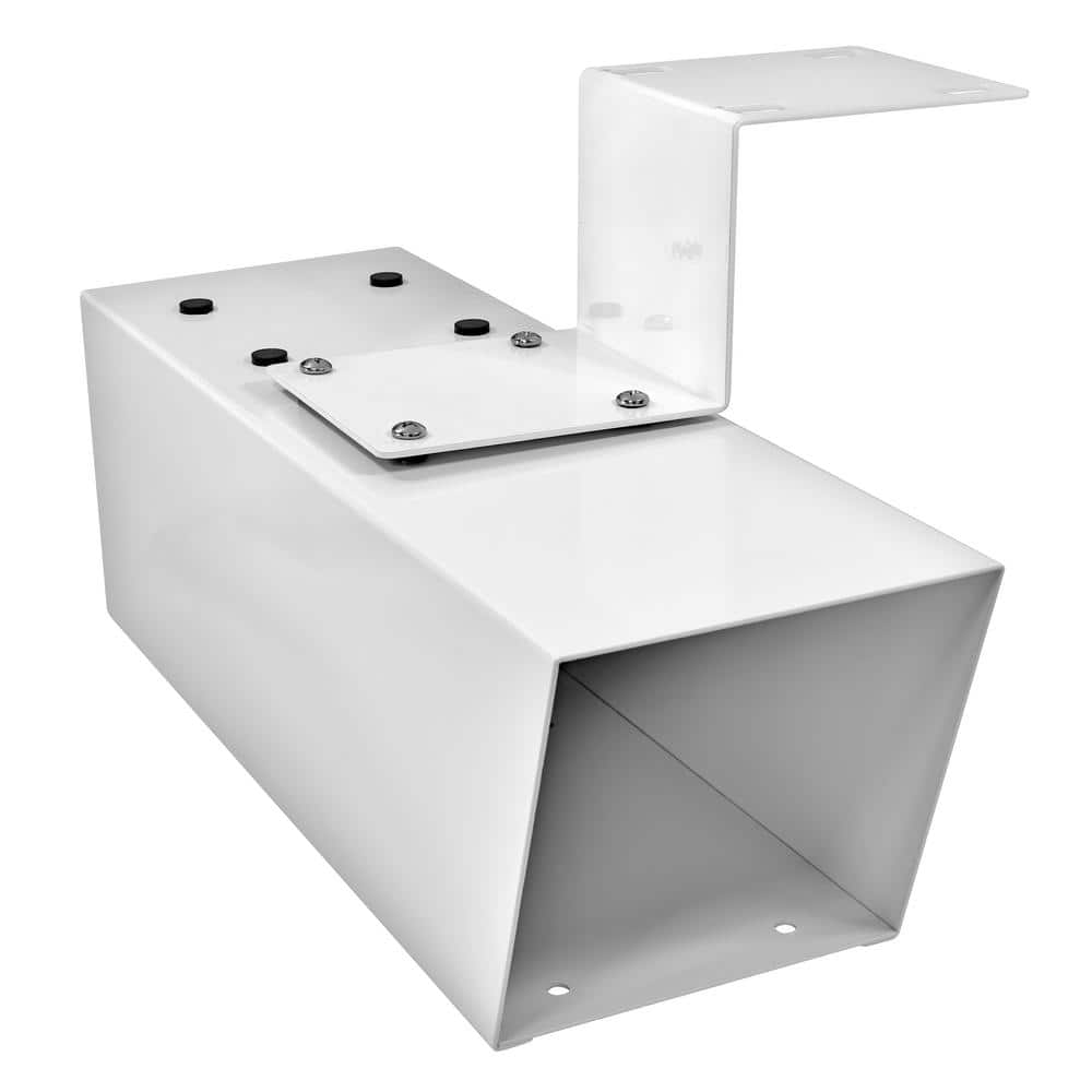 Mail Boss Steel Newspaper Holder, Alpine White 7110 - The Home Depot