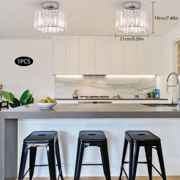Kitchen Lighting Silver Mounted