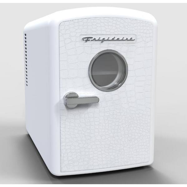 Frigidaire 12 in. 0.18 cu. ft. 9-Can Retro Mini Refrigerator Beauty ...