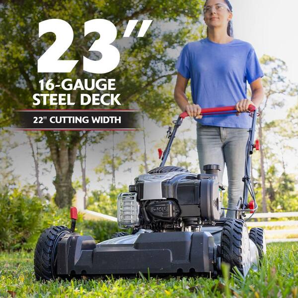 Murray 22 in. 140 cc Briggs & Stratton Walk Behind Gas Self-Propelled ...