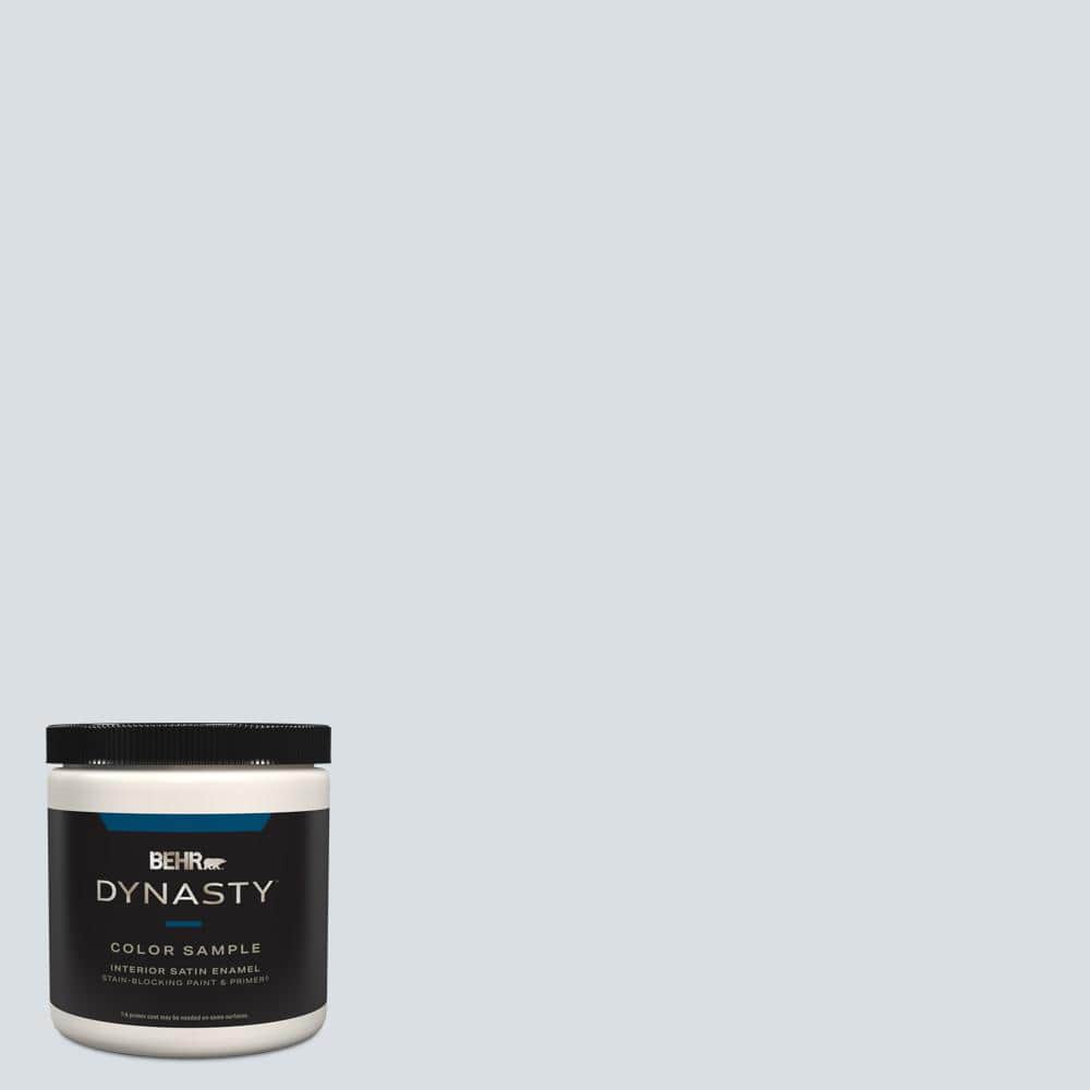 BEHR DYNASTY 8 oz. #MQ3-26 Mainsail One-Coat Hide Satin Enamel Stain ...