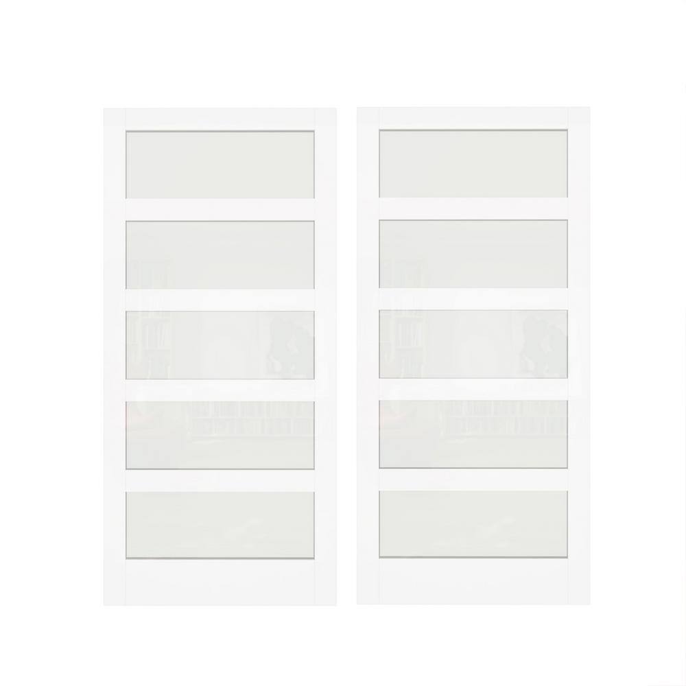Reviews for TENONER 60 in. x 80 in. (Double 30 in. Doors) MDF, Finished ...