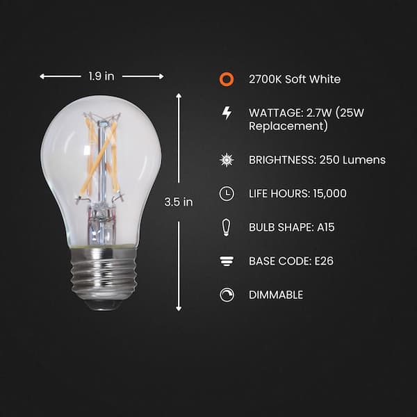 25 Watt - LED Light Bulbs - The Home Depot