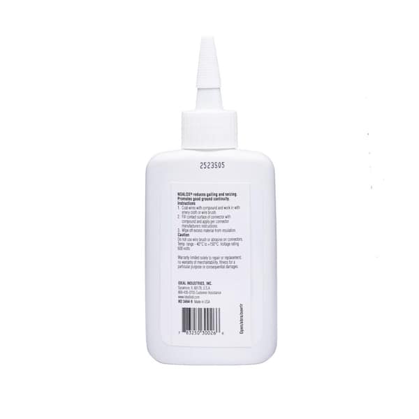 IDEAL Noalox Anti-Oxidant Compound, 4 oz Bottle 30-026 - The Home Depot
