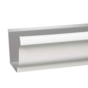 Amerimax Home Products 5 in. x 16 ft. High Gloss 80 Degree White ...