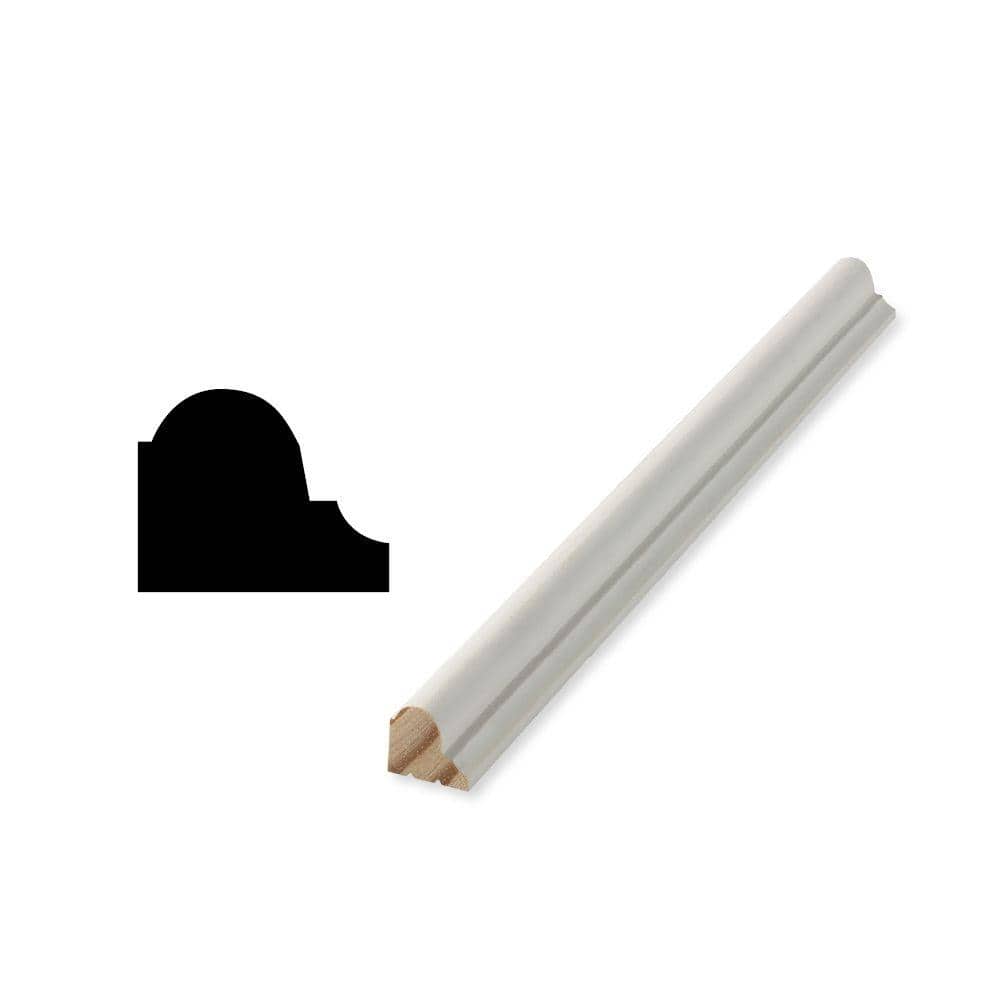 Woodgrain Millwork WG 1207 - 11/16 in. x 7/8 in. Primed Finger-Jointed ...