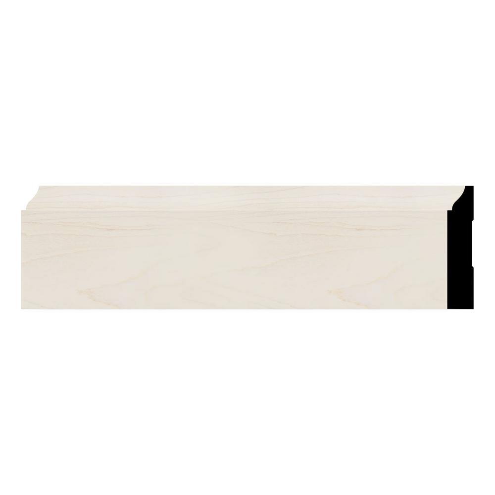 Ekena Millwork WM623 0.56 in. D x 3.25 in. W x 96 in. L Wood Maple ...