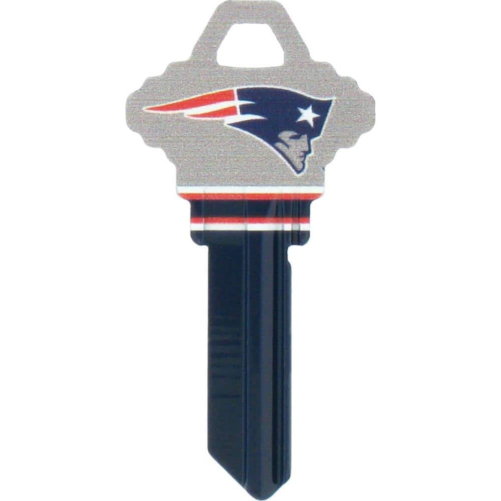 Hillman #68 NFL New England Patriots Key Blank 89586 - The Home Depot