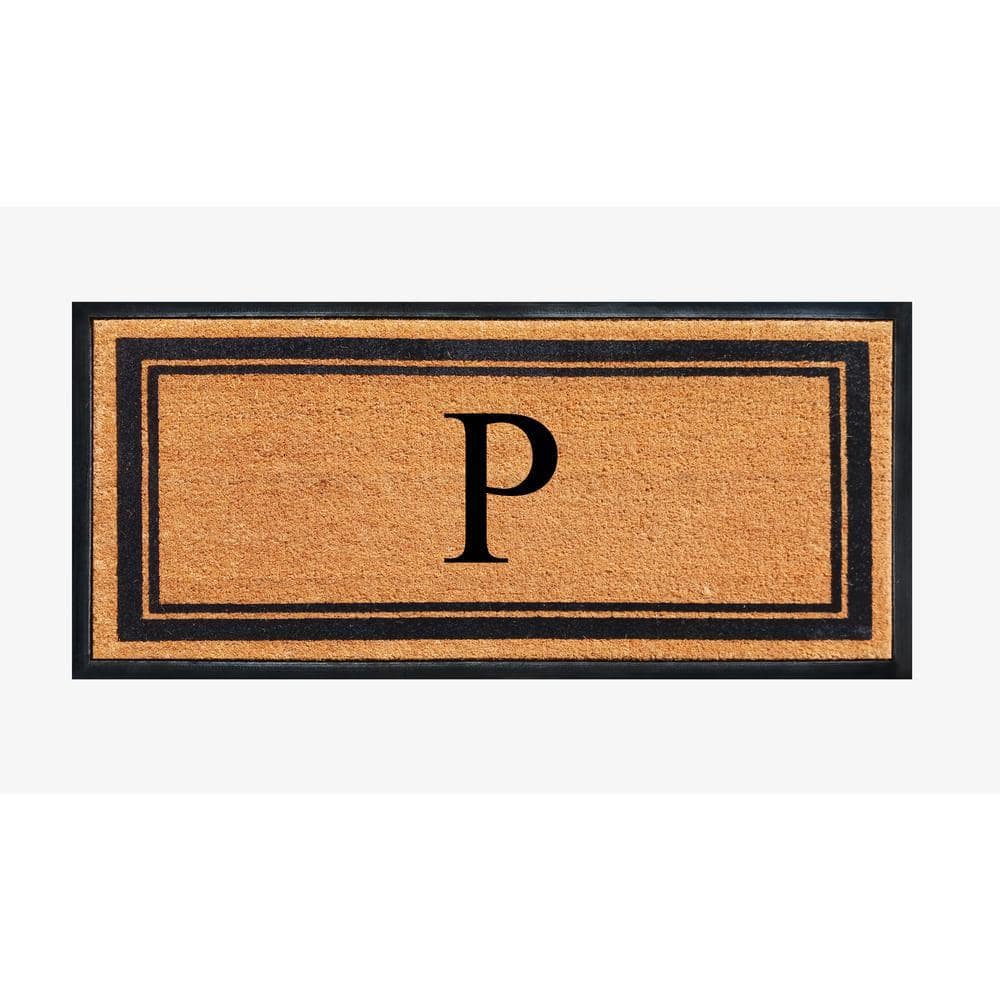 A1 Home Collections A1HC Markham Picture Frame Black/Beige 30 in. x 60 ...