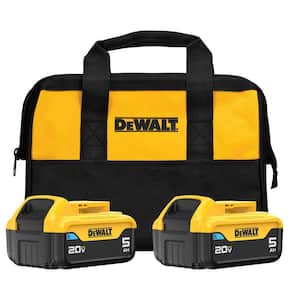 DEWALT 20V MAX XR Lithium-Ion 4.0 Ah Battery Packs (2-Pack) DCB2104-2 ...