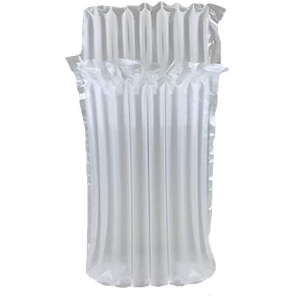 8 lb. Large Kraft White Paper Lunch Bags 6.3 W x 12 H Strong Disposable ...