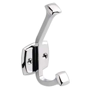 Liberty 4-3/8 in. Polished Chrome Beveled Square Wall Hook B31094C-PC-U ...