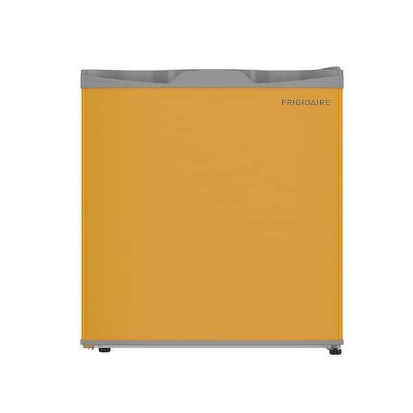 Frigidaire 1.6 cu. ft. Mini Fridge in Orange with Freezer EFR115-B ...