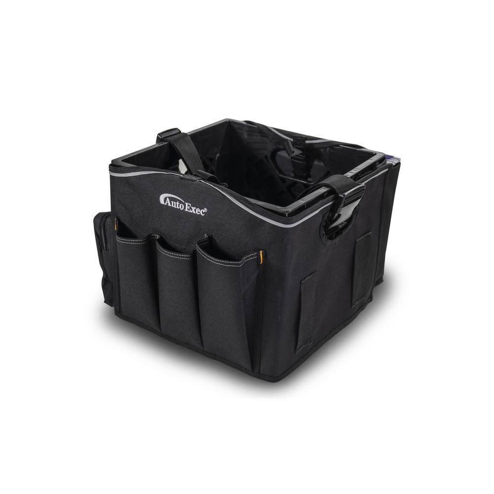 AutoExec Milk Crate Vehicle and Mobile Office Work Station with Apron ...