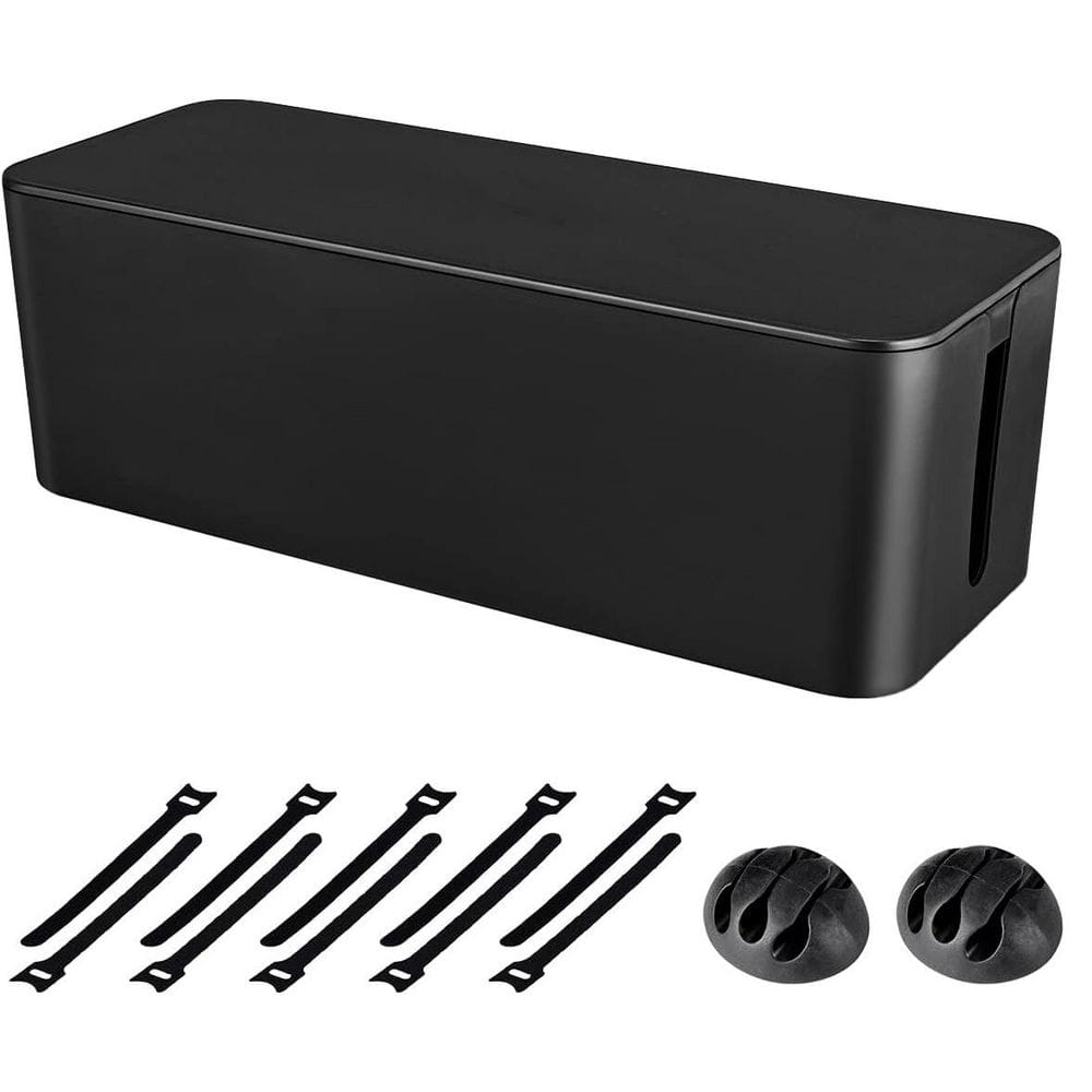 Lukyamzn Large Cable Management Box Cord Organizer Hider for Power ...