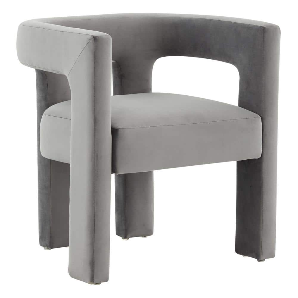 SAFAVIEH Deandre Slate Gray 18.3 in. Wood Dining Chair SFV4785B - The ...