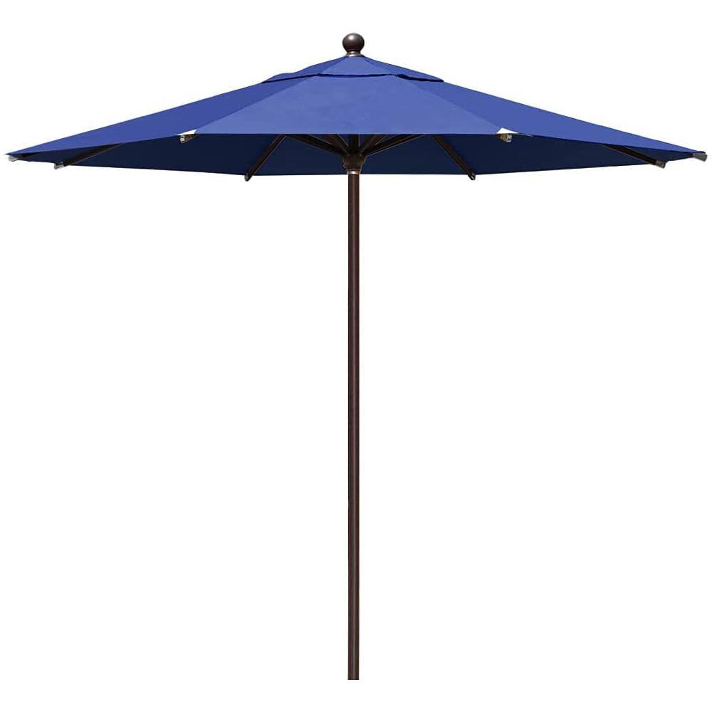Terracemaster 9 ft. Aluminum Market Patio Umbrella with Push Button ...