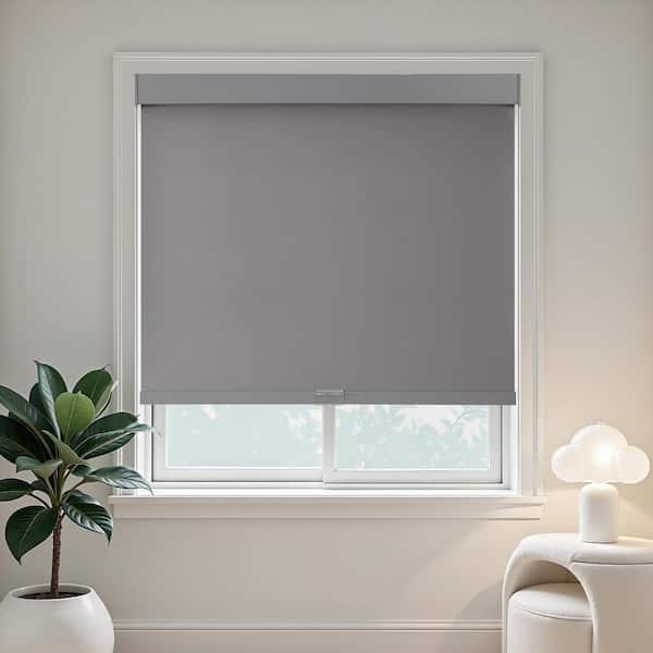 Aosky Blackout Cordless Roller Shades, Cordless, Thermal Insulated ...