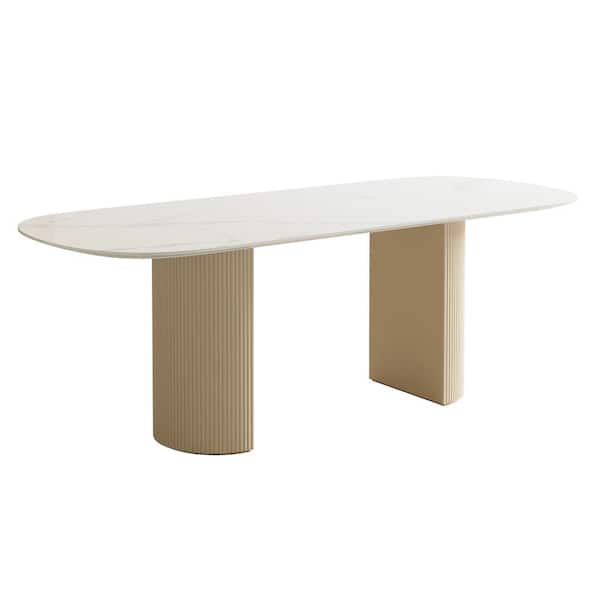 White oval table top store