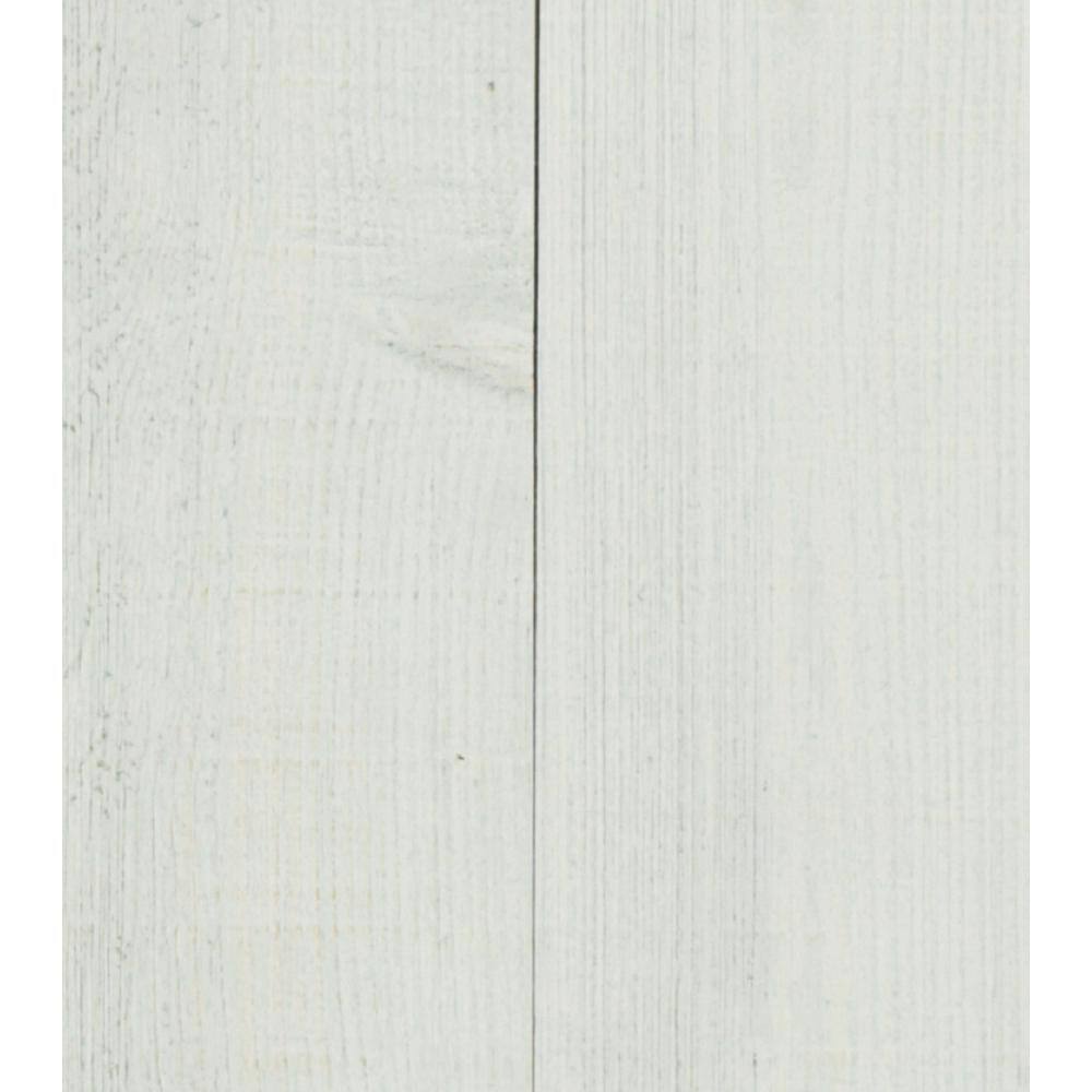 American Pacific 3/8 in. x 5-1/2 in. x 4 ft. Coastal Ivory Planking ...