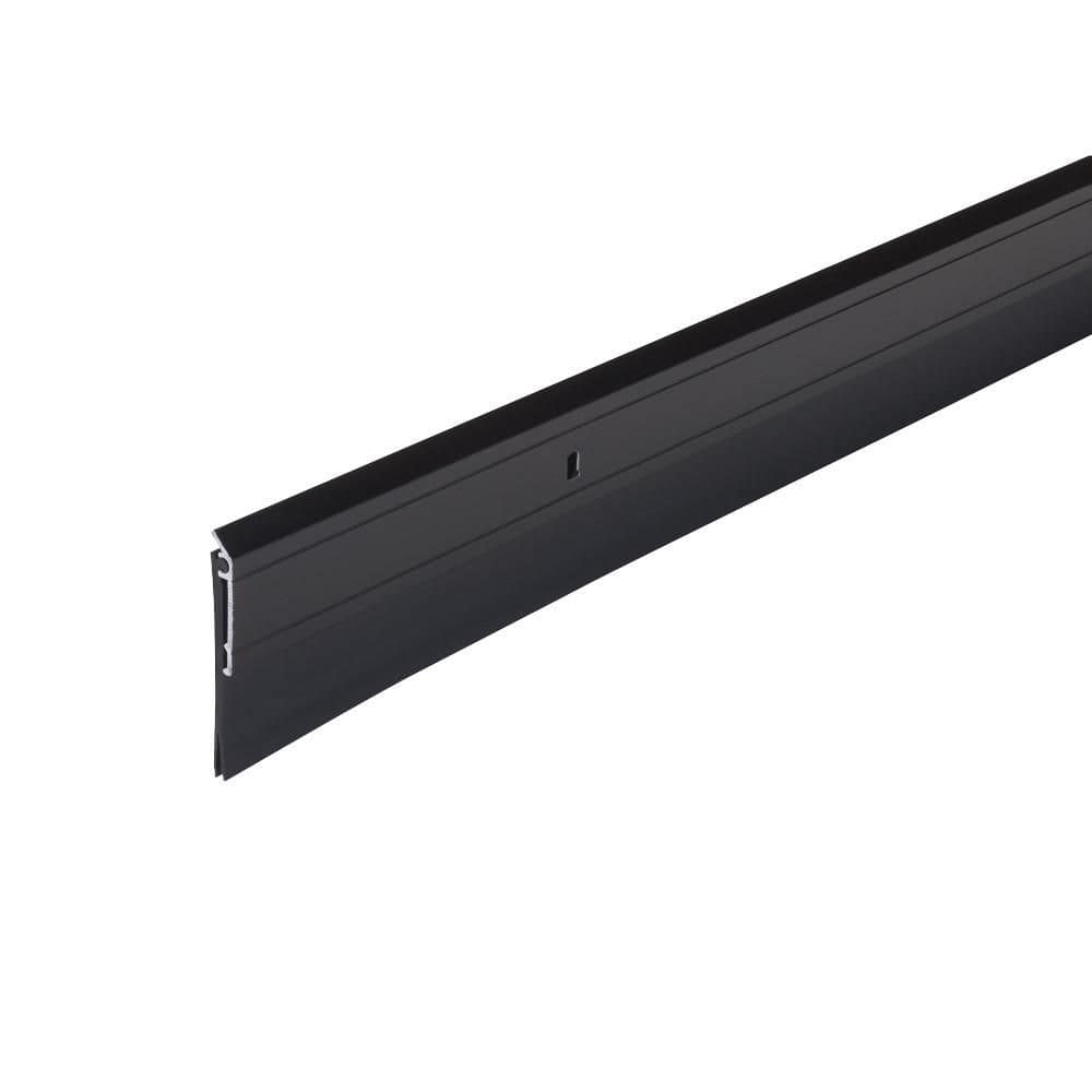Reviews for M-D Building Products 0.25 in. x 36 in. Black Aluminum ...