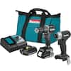Makita 18V LXT Lithium-Ion Sub-Compact Brushless Cordless 2-piece Combo ...