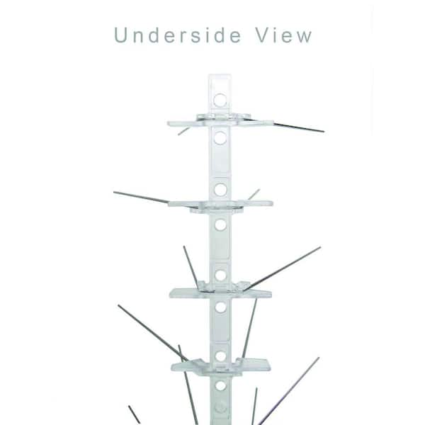 Bird B Gone Enviro Spike 10 ft. x 5 in. Stainless Steel Bird Spikes 100516567 - The Home Depot