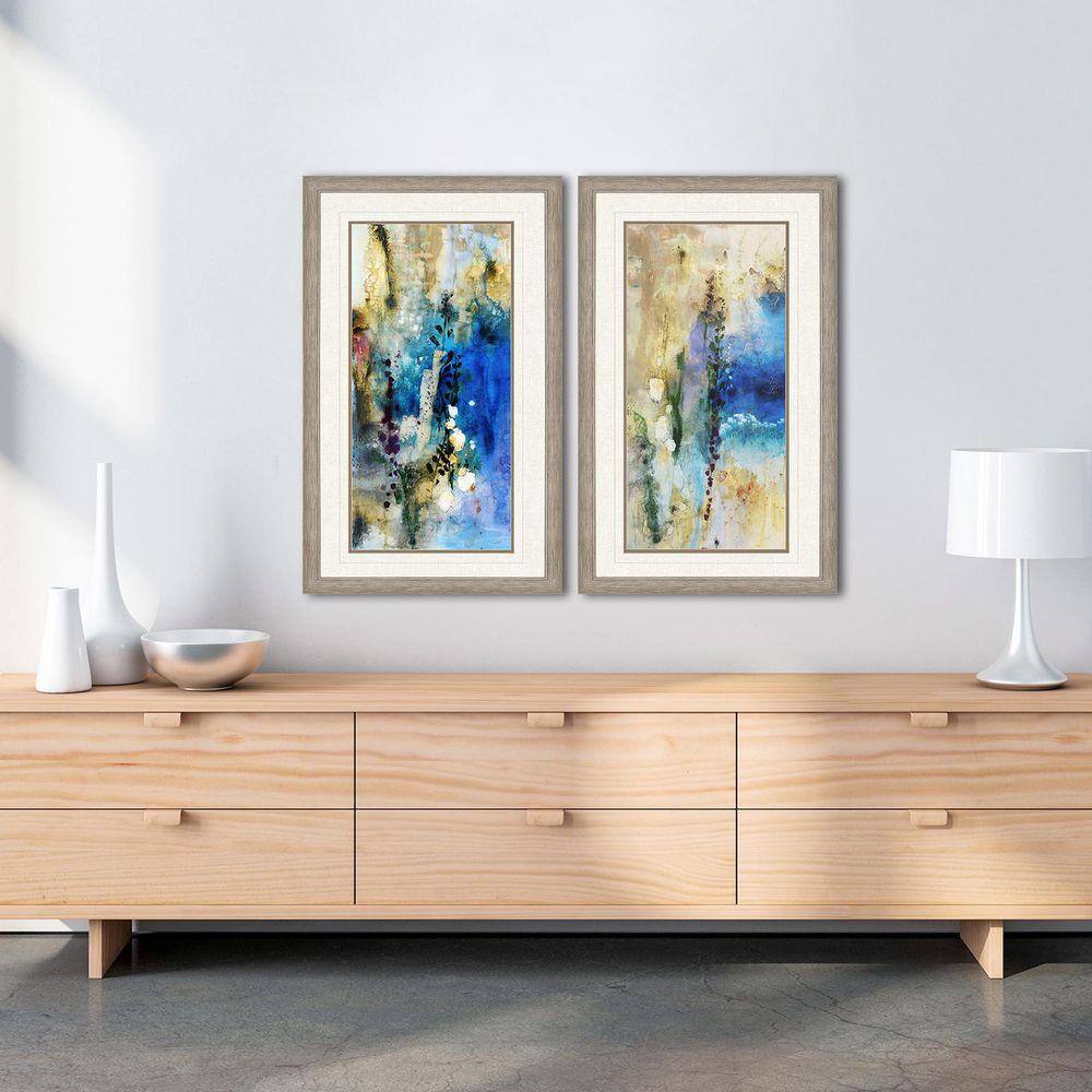 Paragon Ngo 2 Piece Framed Giclee Abstract Art Print 42 in. x 26 in ...
