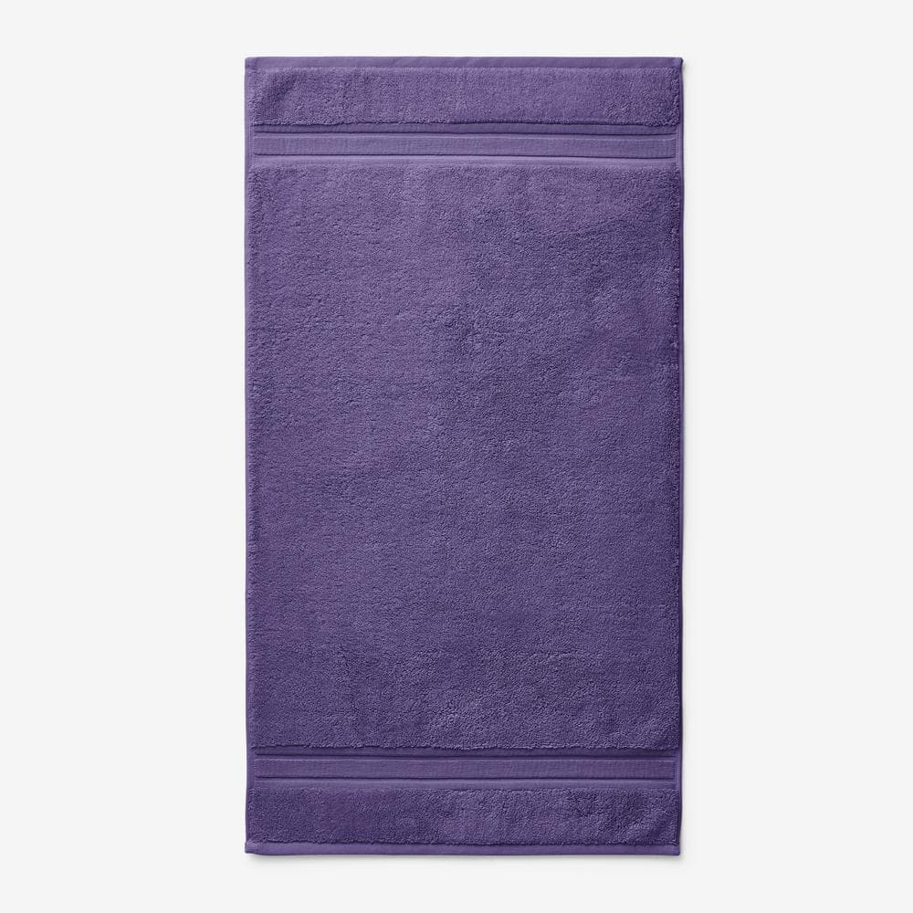 The Company Store Company Cotton Purple Solid Turkish Cotton Bath Mat ...