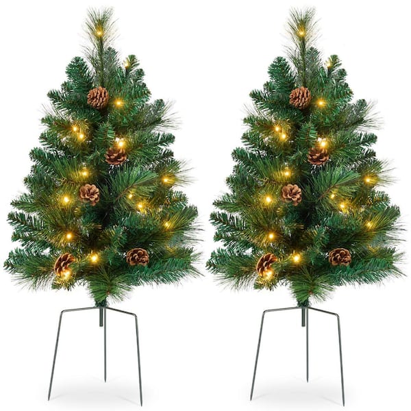 Reviews for Best Choice Products 2 ft. Green Scotch Pine Pre-Lit ...