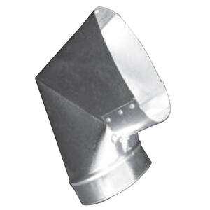 Speedi-Products 7.75 in. x 3 in. Oval to a 6 in. Round Straight Boot-SM-OTRS 06 - The Home Depot