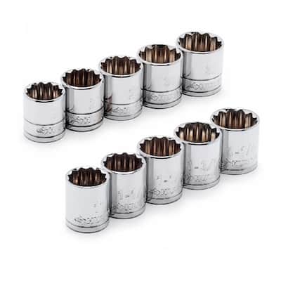 Husky 1/4 in., 3/8 in. and 1/2 in. Drive Socket Set (200-Piece) H200MSS