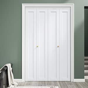 ARK DESIGN 30 in. x 80 in. Solid Core 1-Panel White Primed Composite ...