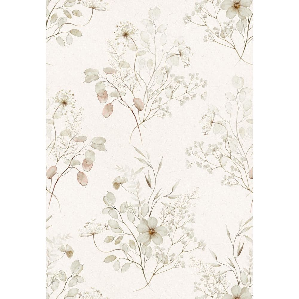 Wall Wear Peel and Stick Wallpaper Sheets 11 in. x 16 in. Spring Ready ...