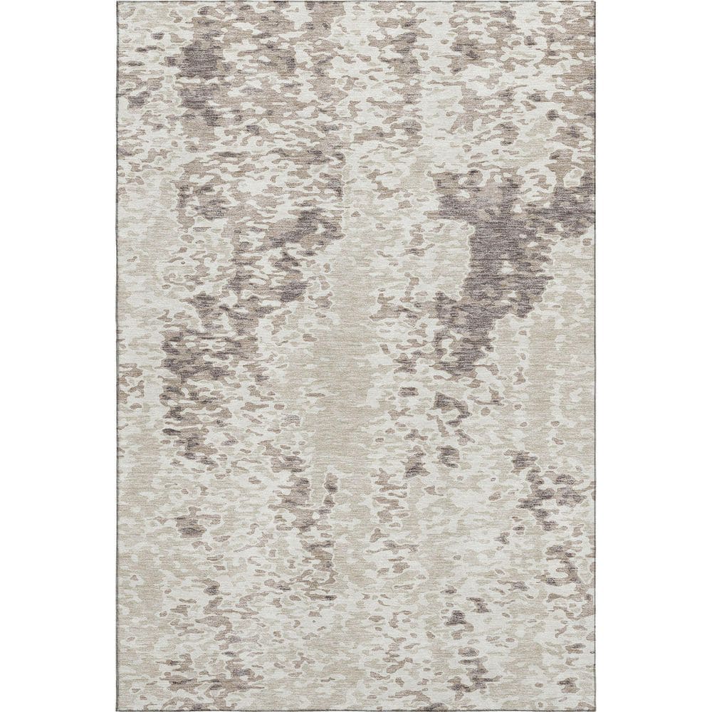 Addison Rugs Mayfield Premium Machine Washable Abstract AMF944 Ivory 3 ...