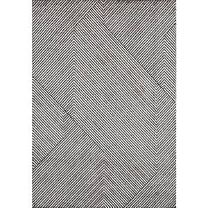 Dynamic Rugs Robin Ivory/Dark Grey/Gold 5 ft. 3 in. x 7 ft. 2 in ...